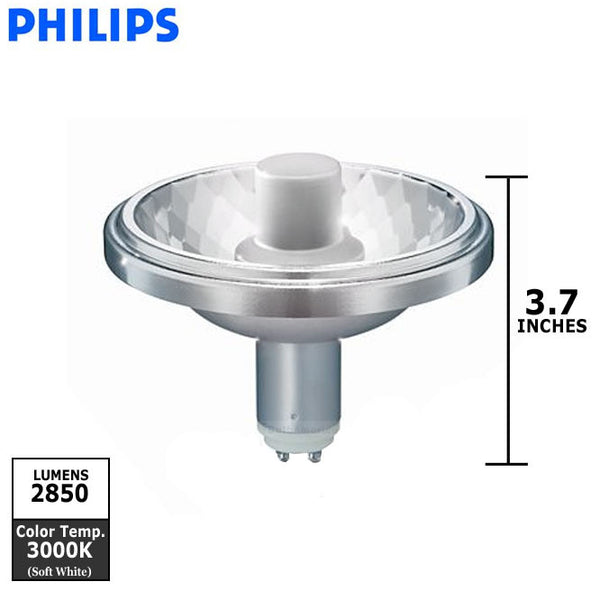 Philips 70w MasterColor CDM-R111 GX8.5 NFL 24D 3000K HID Light Bulb – BulbAmerica