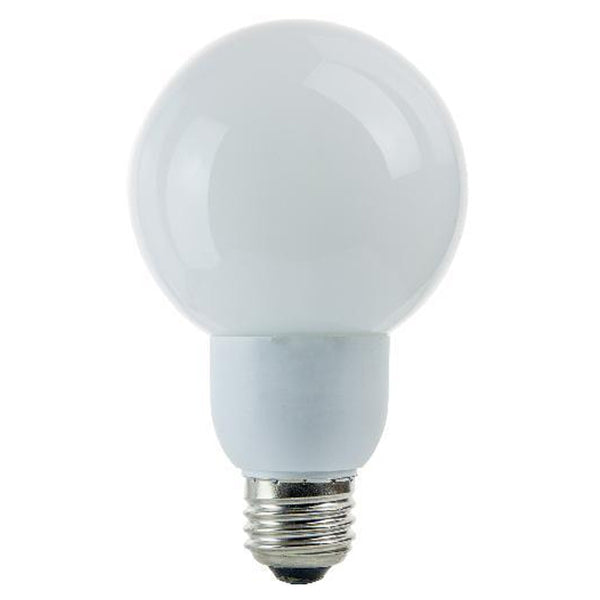 SUNLITE Compact Fluorescent 9W Globe Soft White 3000K Light Bulb ...