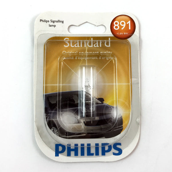 Philips 891 - 8w 12.8v T3.25 2-Pin(G4 Base) Automotive Miniature Bulb ...