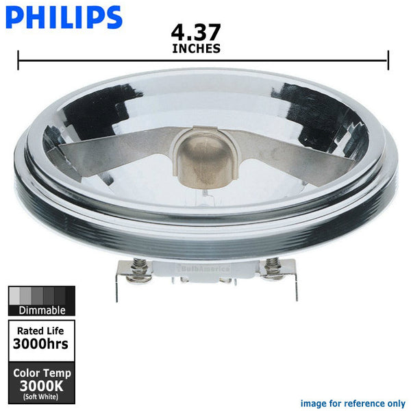 Philips 75w 12v R111 14641 G53 SP8 Aluline PRO III Halogen Light Bulb ...