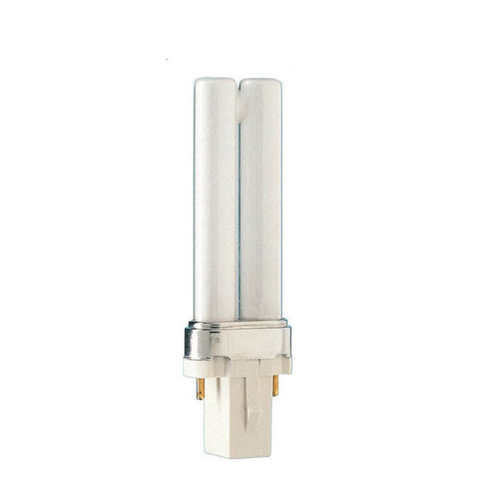 Philips 5w Single Tube 2-Pin G23 4100K Cool White Fluorescent Light Bu ...