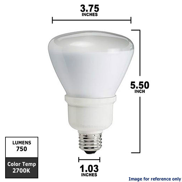 PHILIPS 16W R30 E26 Compact Fluorescent Light Bulb – BulbAmerica