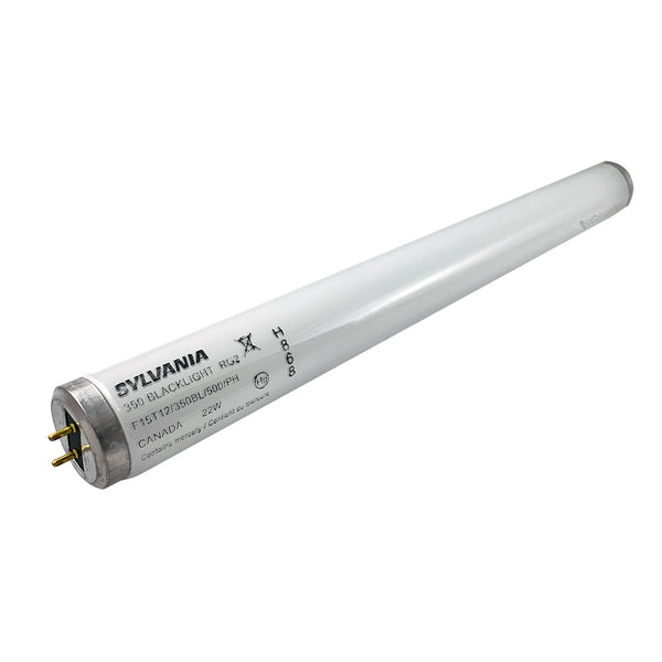 SYLVANIA 22w 15in F15T12/350BL/500/PH Blacklight Fluorescent Tube ...
