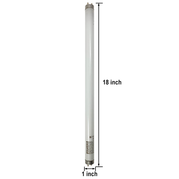 SYLVANIA F25T8/350BL 18in ECO 25W Blacklight Preheat Fluorescent Lamp ...