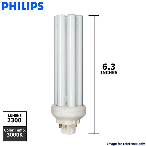 Philips 33w Triple Tube 4-Pin GX24Q-4 Fluorescent Light Bulb – BulbAmerica