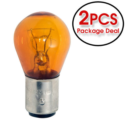 PHILIPS 2357 NA - Natural Amber Miniature Automotive lamp - 2 Bulbs ...