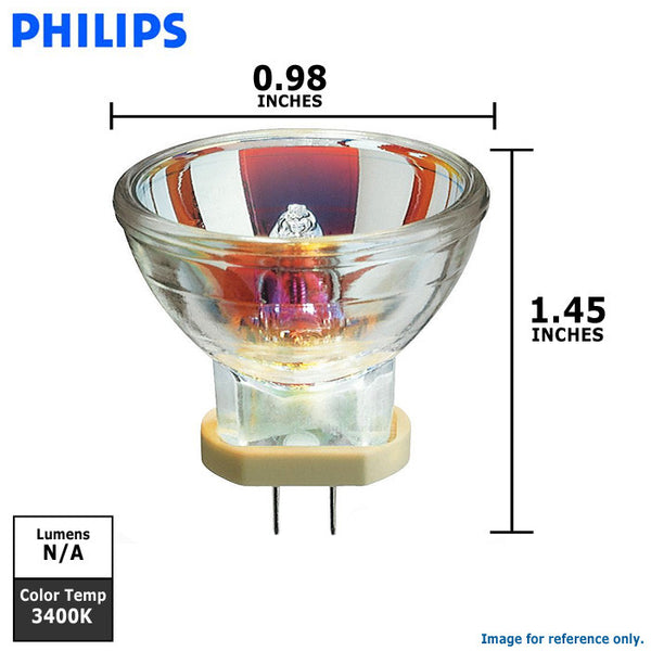 Philips 13865 - 75w 12v MR11 681022 R35 G5.3 3400k Dental Halogen Bulb ...