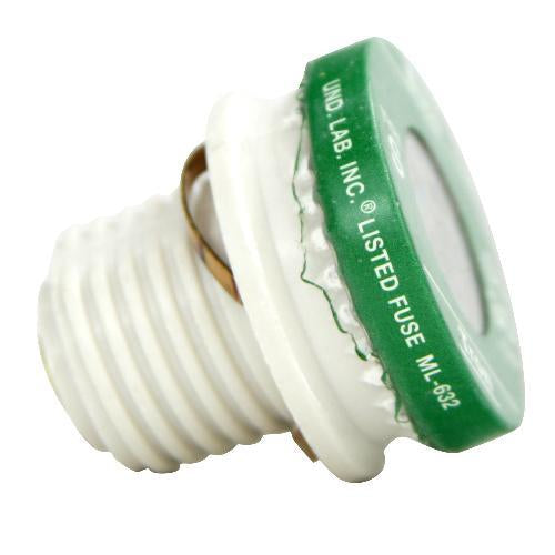 SUNLITE Rejection Base Fuse Green SL25-25A – BulbAmerica