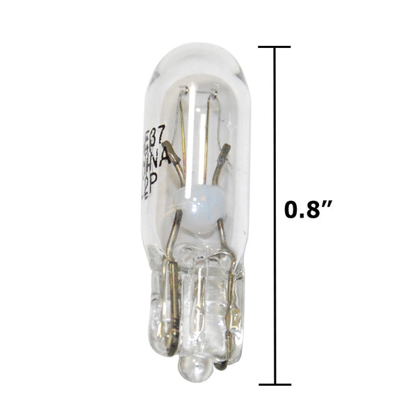 2pk - Philips 37 - 1.26w 14v T1.75 Automotive Miniature Bulb – BulbAmerica