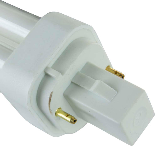 10Pk - Sunlite 13w 5000K PLD 2-Pin Double Twin Tube GX23-2 Base Bulb ...