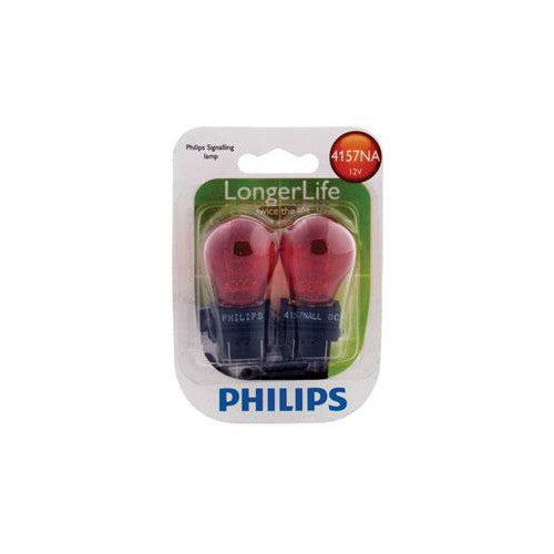 Philips 4157 NA LL - Natural Amber Long Life Automotive lamp - 2 Bulbs ...