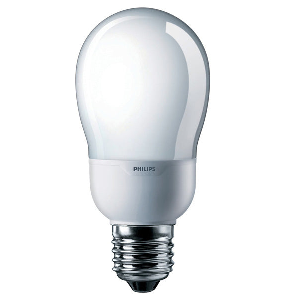 Philips 14w 120v 2700K A-Shape Warm White E26 Fluroescent Light Bulb ...