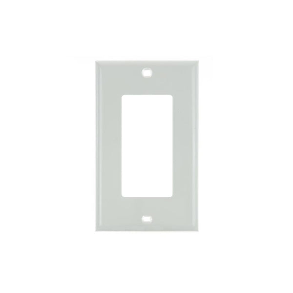 SUNLITE 1 Gang Decorative Plate White Color E301W – BulbAmerica