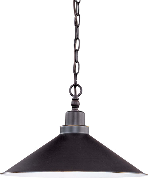 Nuvo Bridgeview - 1 Light Pendant with 48 inch Chain – BulbAmerica