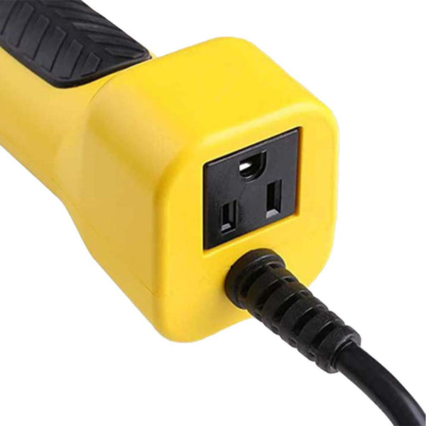 Sunlite 12w LED Yellow Portable Work Light Fixture 25F Power Cord 6200 ...