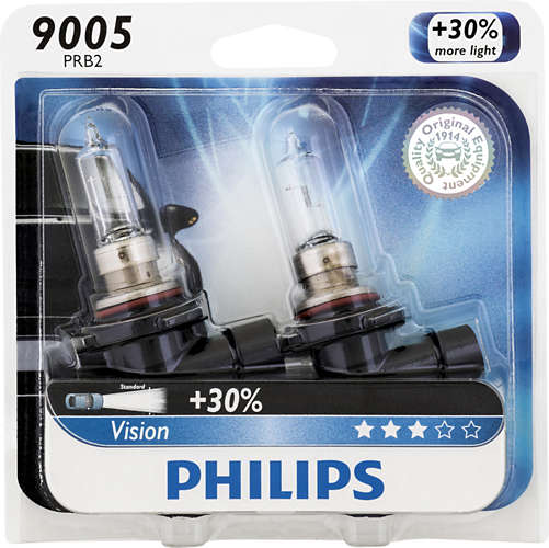 Philips 9005 HB3 - Vision Upgrade Headlight Automotive Bulb Car lamp ...