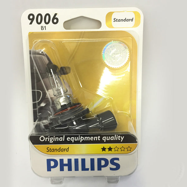 Philips 9006 HB4 - 55W 12V Halogen Standard Clear Low Beam headlamp ...