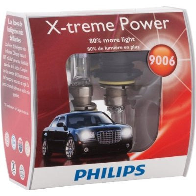 Philips 9006 HB4 - X-Treme Power Low Beam Headlight w/ 80% More Light ...