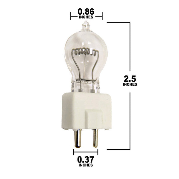 USHIO DYS / DYV / BHC 600w 120v Halogen Bulb – BulbAmerica