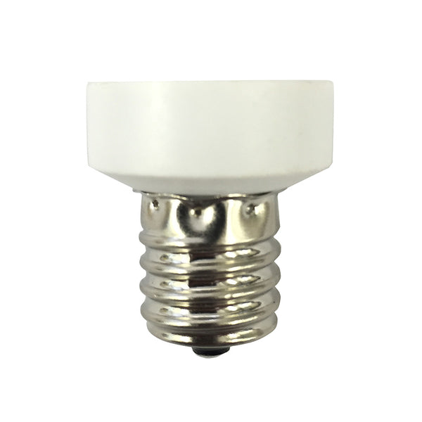 Platinum E12 Candelabra Base to E17 Intermediate Socket Adapter ...