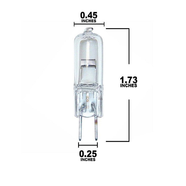 Philips EVA 7724 bulb 100w 12v T3.5 GY6.35 Halogen Bulb - 256768 ...