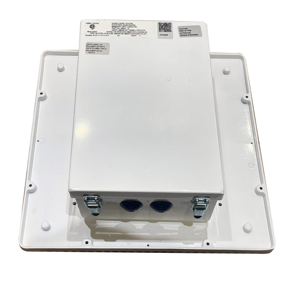 Hubbell LED Gas Station Canopy Light 60W 5000K 120–277V White Fixture ...