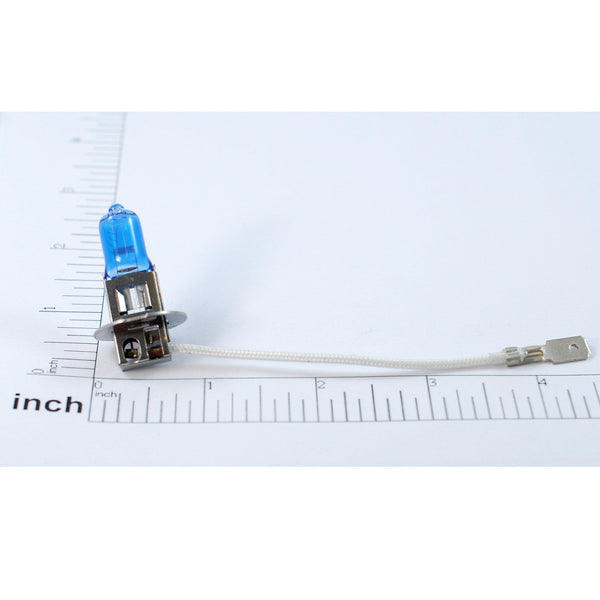 BULBAMERICA H3 - 100W 12V Xenon White Twin Pack Halogen Light Bulb ...