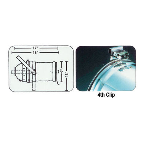 Stage Light PAR56 Silver CAN Aluminium Construction – BulbAmerica