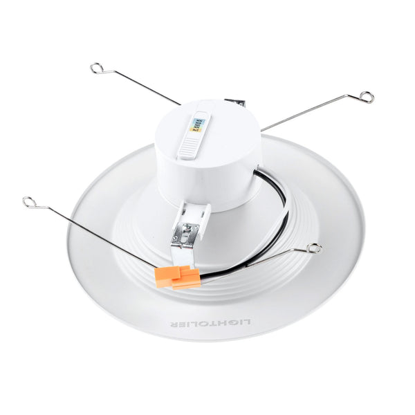 Lightolier 5-6in 10W 850Lm Retrofit Downlight CCT Select - 75w Equiv ...