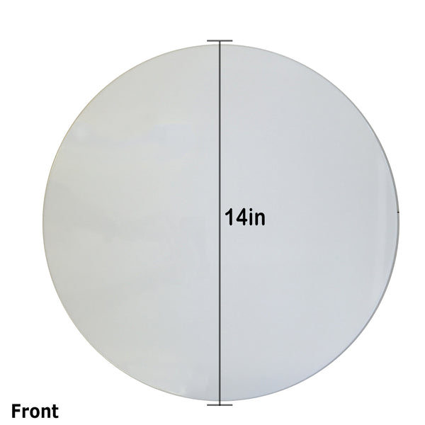 Sunlite 14in White Round Plastic Cover for AM32 Circline Fluorescent F ...