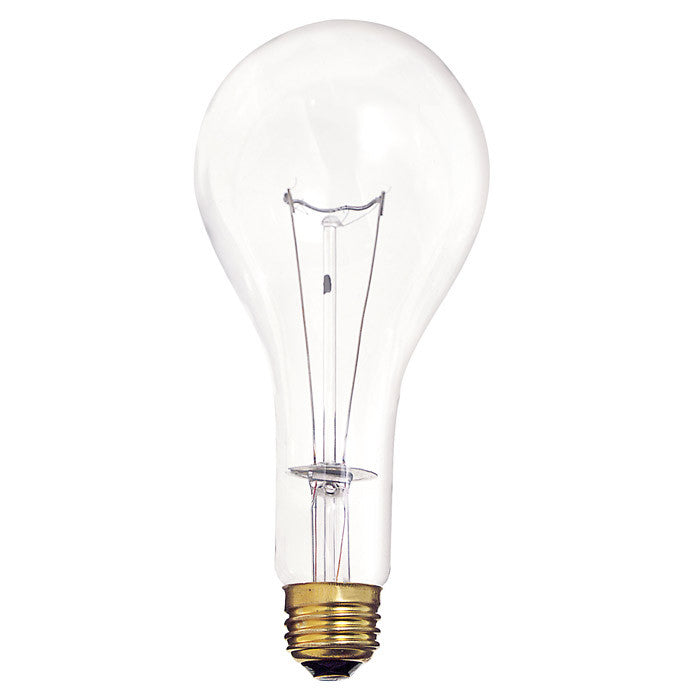 Satco S4959 300W 130V PS25 Clear E26 Medium Base Incandescent light bu ...