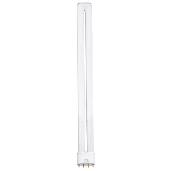 Satco S6764 36W Long Twin Tube 4-Pin 2G11 Plug-In base 3500K fluoresce ...