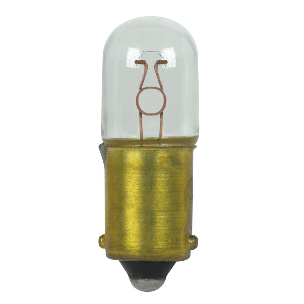 Satco 4.29w T3.25 miniature BA9s Miniature Bayonet base 13v Clear Bulb ...