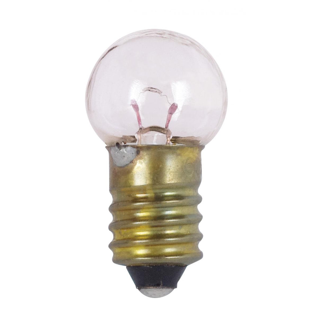 Satco 4.5w G4.5 miniature E10 Miniature Screw base 18v Clear Bulb ...