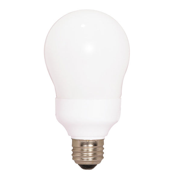 Satco S7287 11W A-Shape Screw-In 2700K fluorescent bulb – BulbAmerica