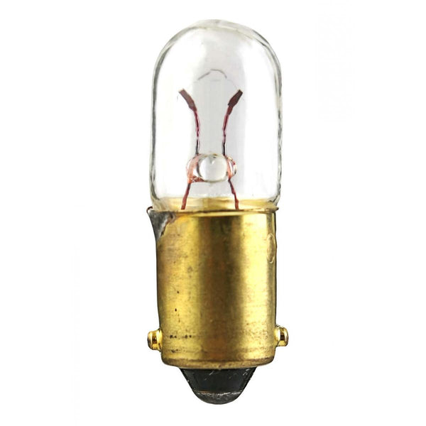 Satco S7825 ANSI 1866 1.58w 6.3v T3.25 BA9s Miniature Bayonet Base Cle ...