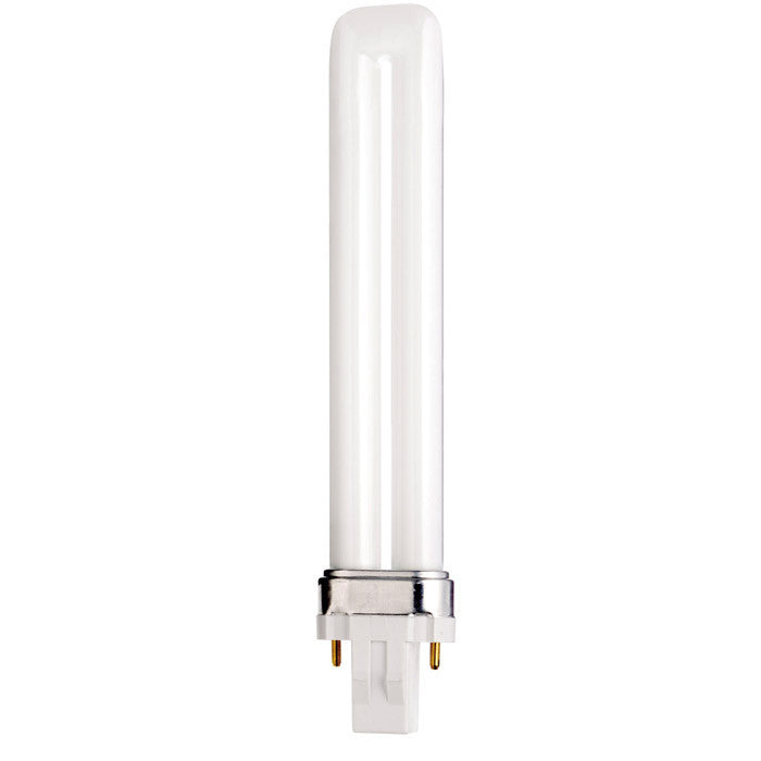 Satco S8310 13W Single Tube 2-Pin GX23 Plug-In base 2700K fluorescent ...