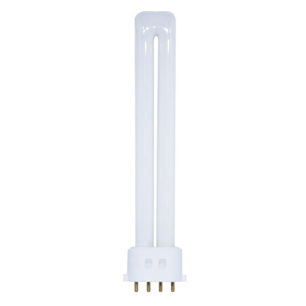 Satco S8366 13W Single Tube 4-Pin 2GX7 Plug-In base 2700K fluorescent ...