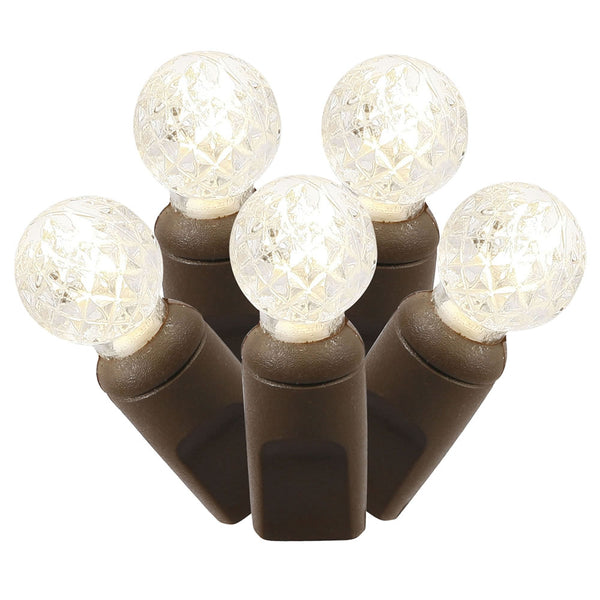 50 Light Warm White LED G12 Set 25' – BulbAmerica