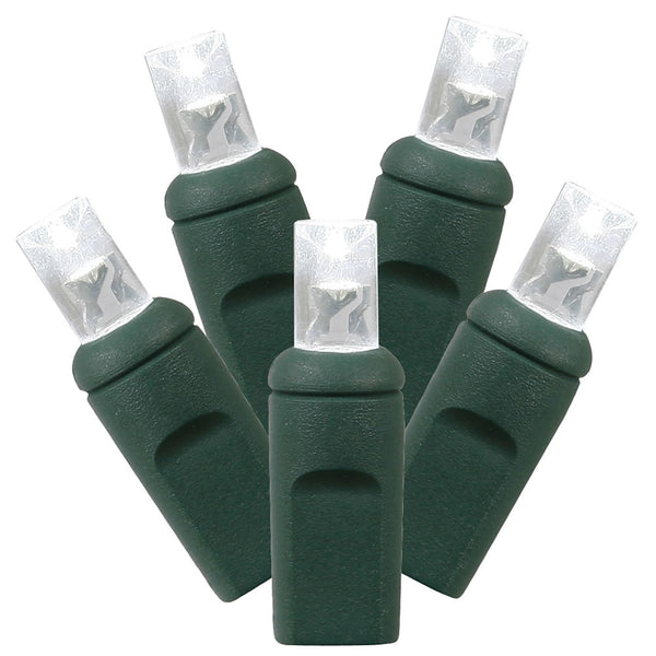 50 Light Pure White LED Set 6"x25' – BulbAmerica