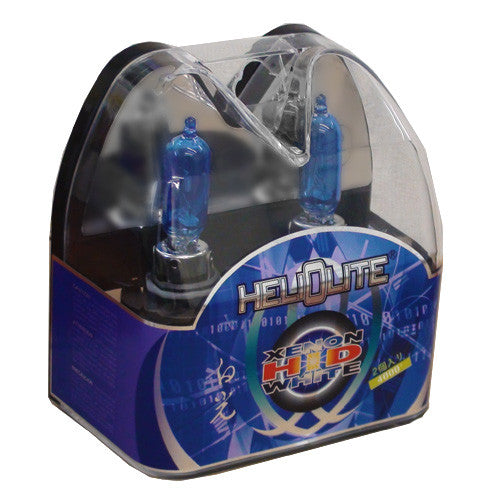 BULBAMERICA H12 - 80W 12V Xenon White Twin Pack Halogen Light Bulb ...