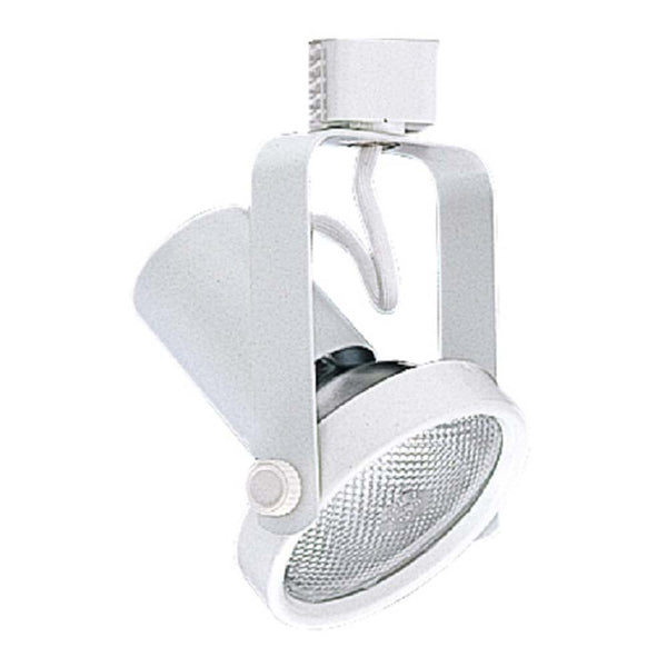 NICOR 75W White Adjustable Track Light Gimbal Ring Head – BulbAmerica