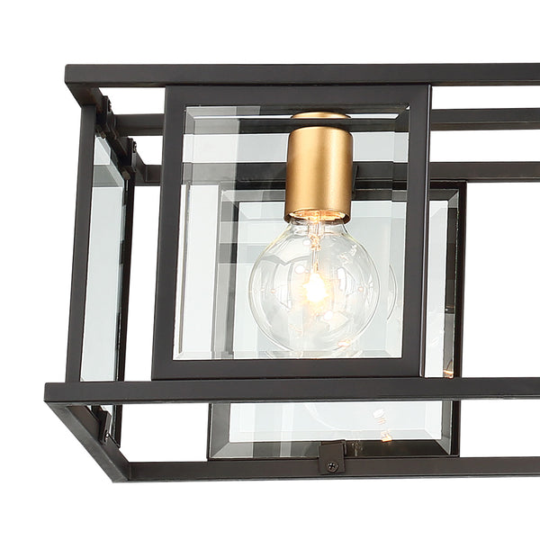 Payne 4-Light Trestles Mounted Trestle Light Fixture in Midnight Bronz ...
