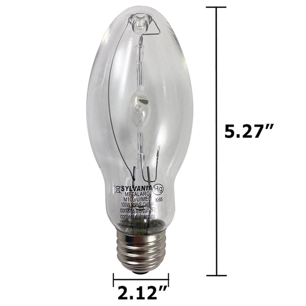 SYLVANIA 64818 - M100/U/MED 100w M90/E Metalarc Pulse Start HID Bulb ...