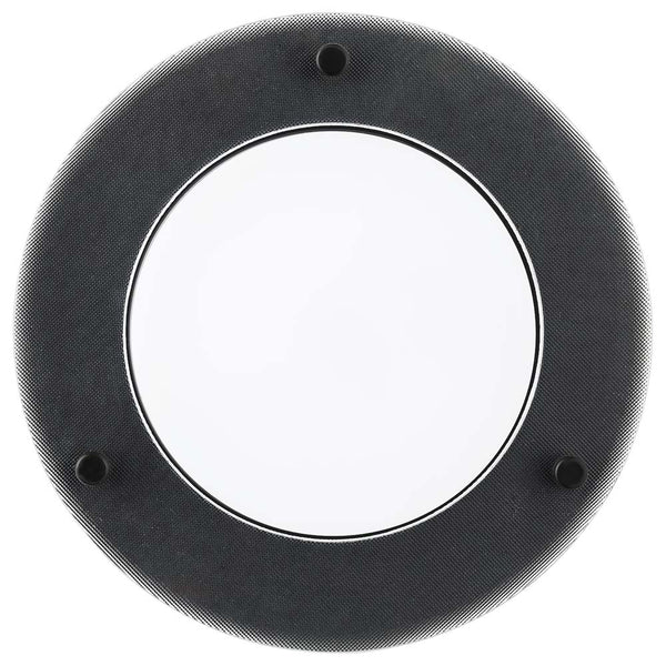 2Pk - Sunlite 17 watts 8" Round LED Solid Band Fixture 3000K Black Fin ...