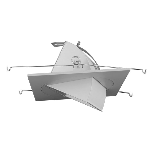 NICOR 5 in. Multi-Adjustable Square LED Fixture with Housing in 3000K ...