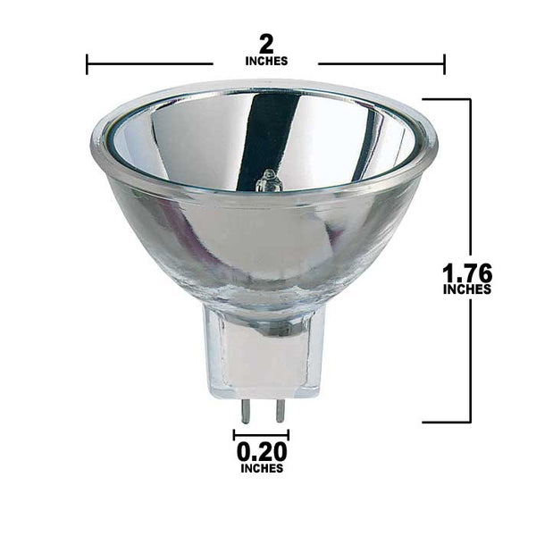 OSRAM ELC 64653 250w 24v GX5.3 HLX MR16 Halogen light bulb – BulbAmerica