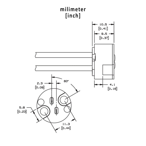 G/GU/GX/GZ4 G/GU/GX5.3 G/GX/GY/GZ6.35 Lamp Holder Ceramic Socket ...