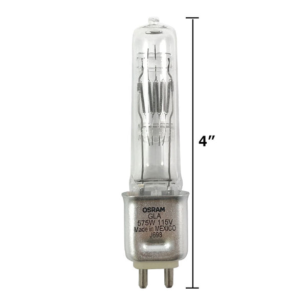 OSRAM GLA bulb 575w 115v G9.5 Single Ended Halogen Light Bulb – BulbAmerica