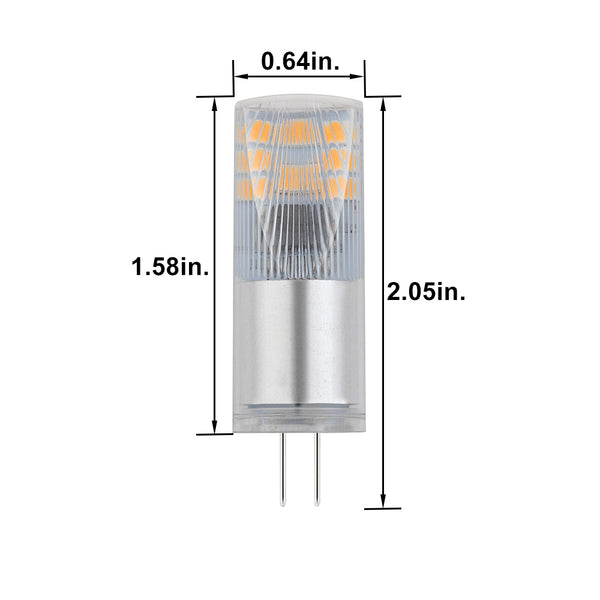 BulbAmerica GY6.35 LED3 W 12V 6500k Daylight Light Bulb